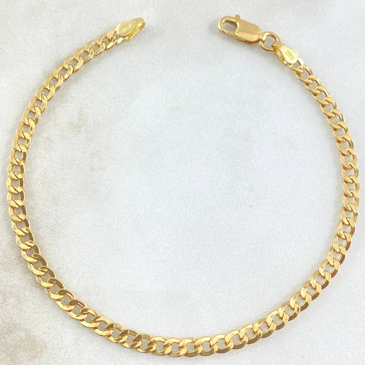 Bracelet 3.3gr, 18K Gold 750 – Napoleone Joyas USA