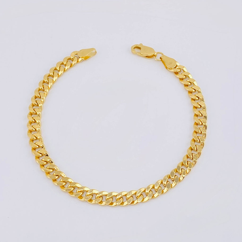 Pulso Cubano 6,2gr | Oro 18 Kilates – Napoleone Joyas USA