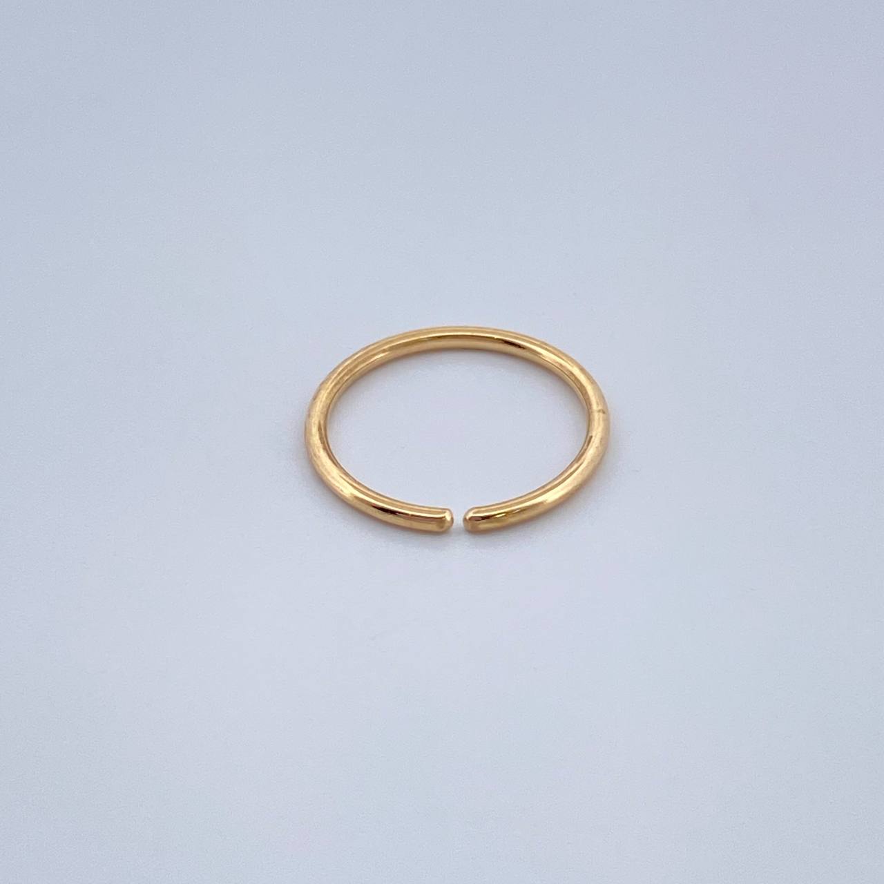 Hoop Piercing 0.2gr | 18 Karat Gold – Napoleone Joyas USA