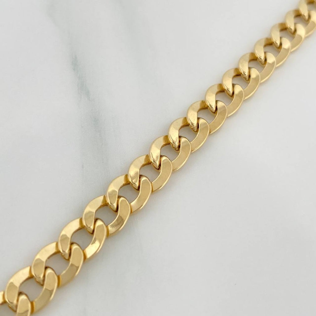 Pulso Cubano 5,15gr | Oro 18 Kilates – Napoleone Joyas USA
