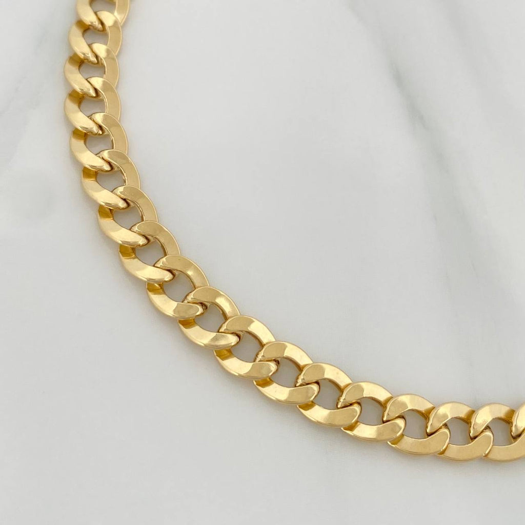 Pulso Cubano 5,15gr | Oro 18 Kilates – Napoleone Joyas USA