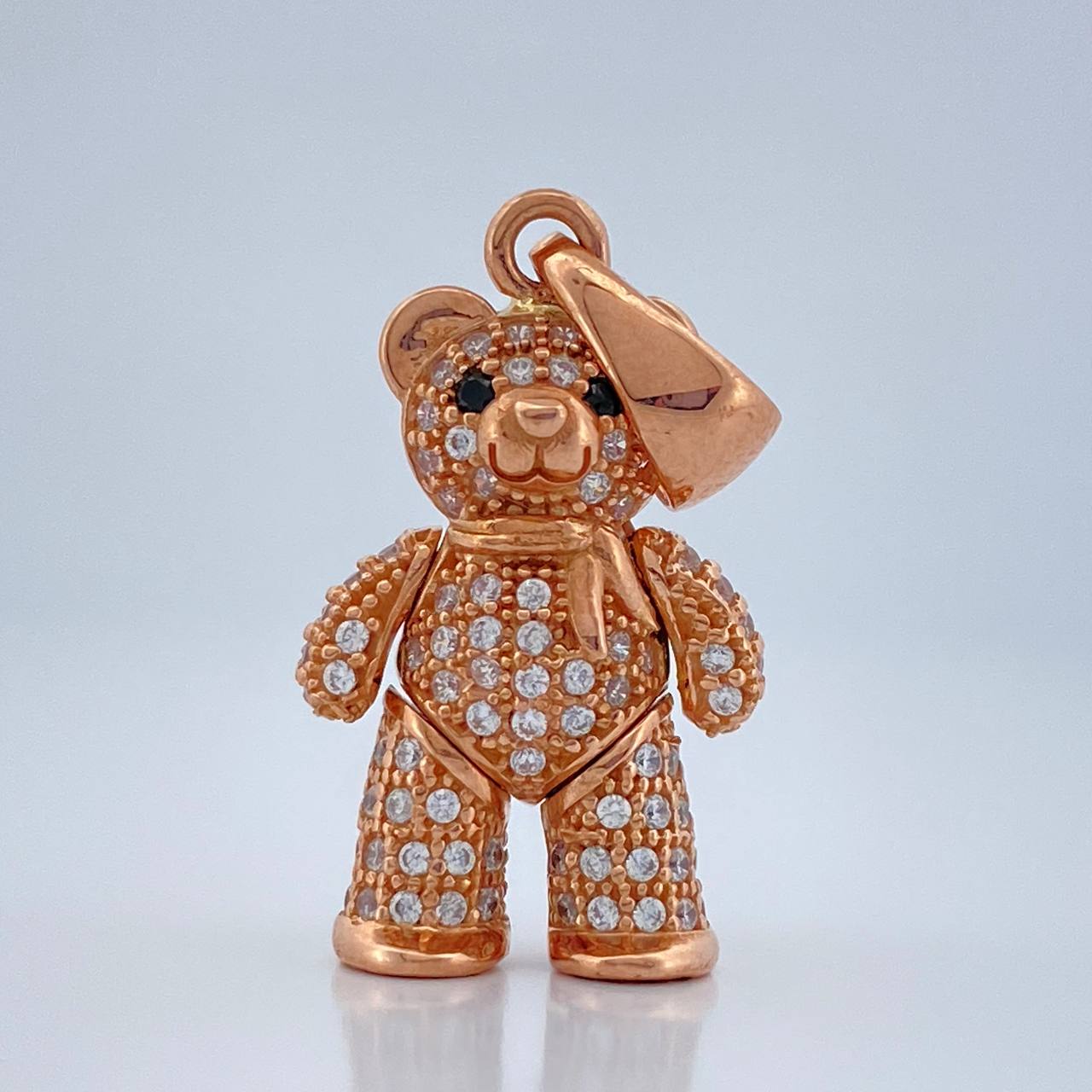 Dije Oso Articulado 4,8gr | Oro 18 Kilates – Napoleone Joyas USA