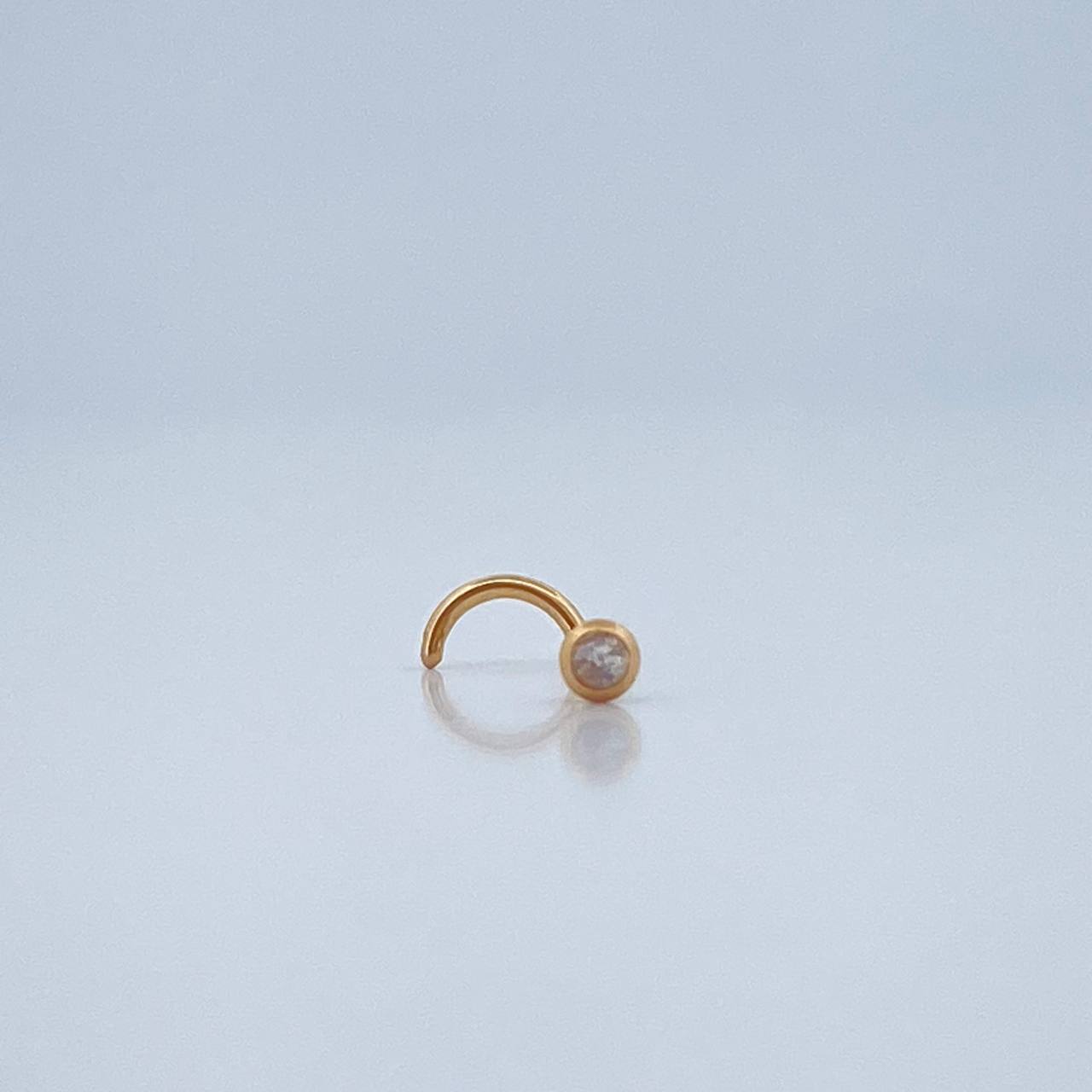 Piercing Bead Sparkle 0.1gr | 18 Karat Gold – Napoleone Joyas USA