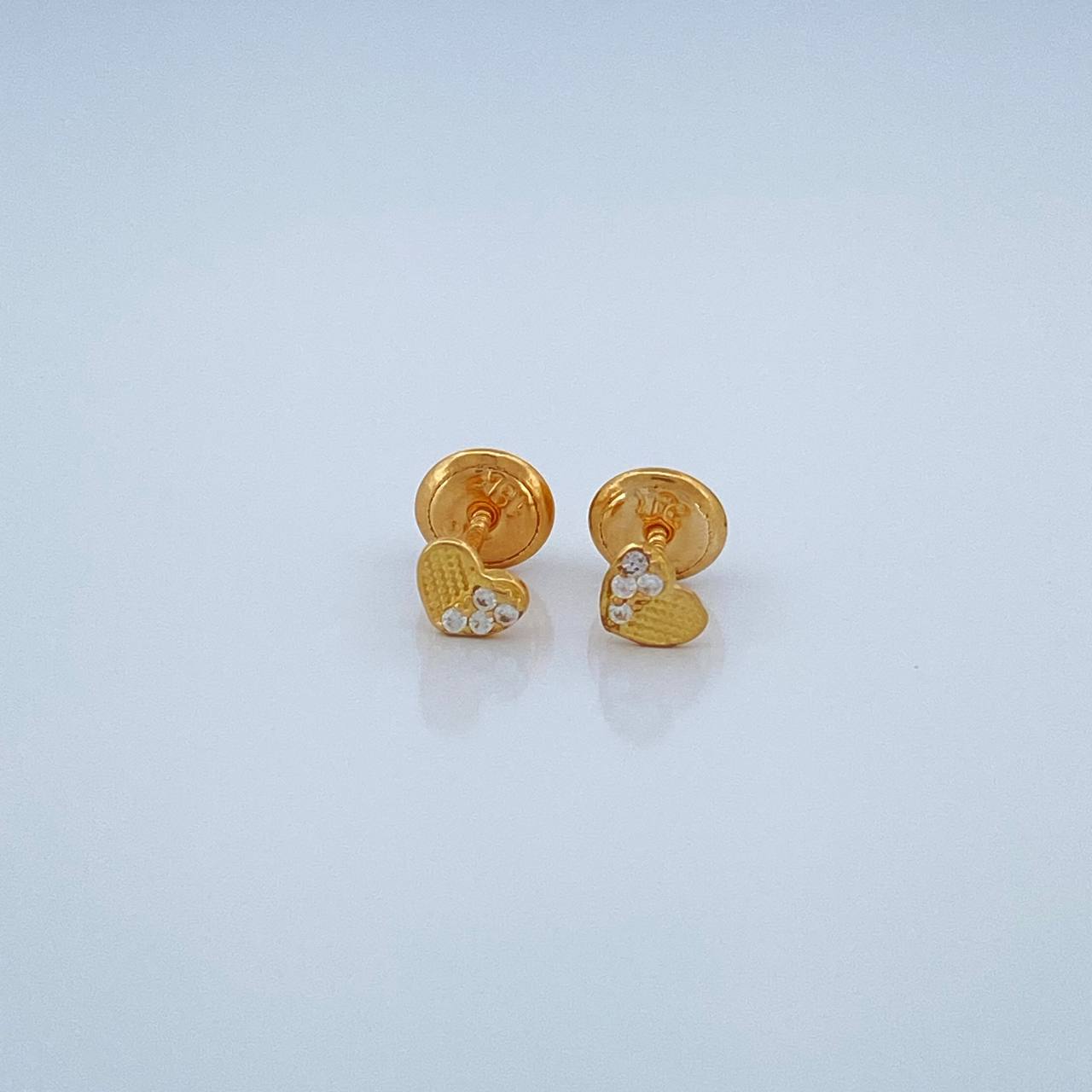 Topos Corazon 0,55gr | Oro 18 Kilates – Napoleone Joyas USA